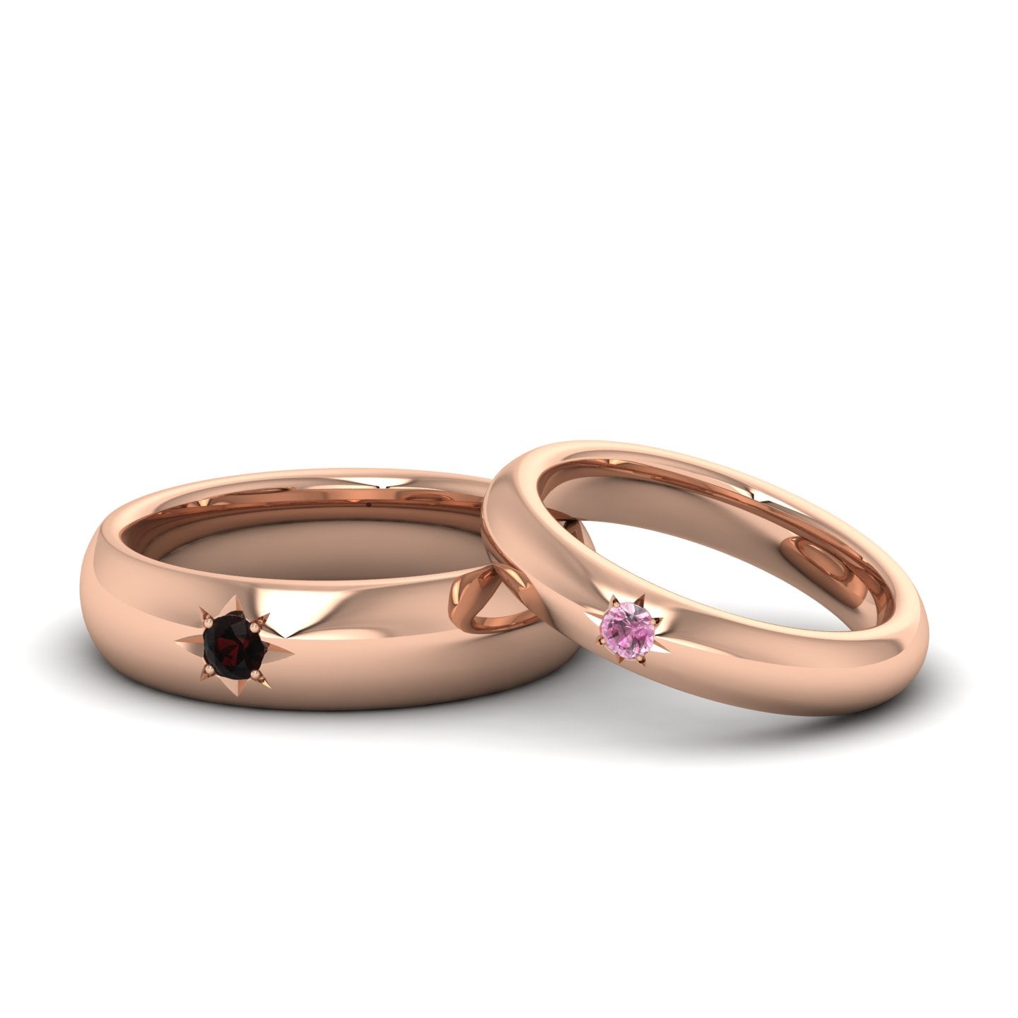 Stone Set Wedding Rings – dotJewellery.com