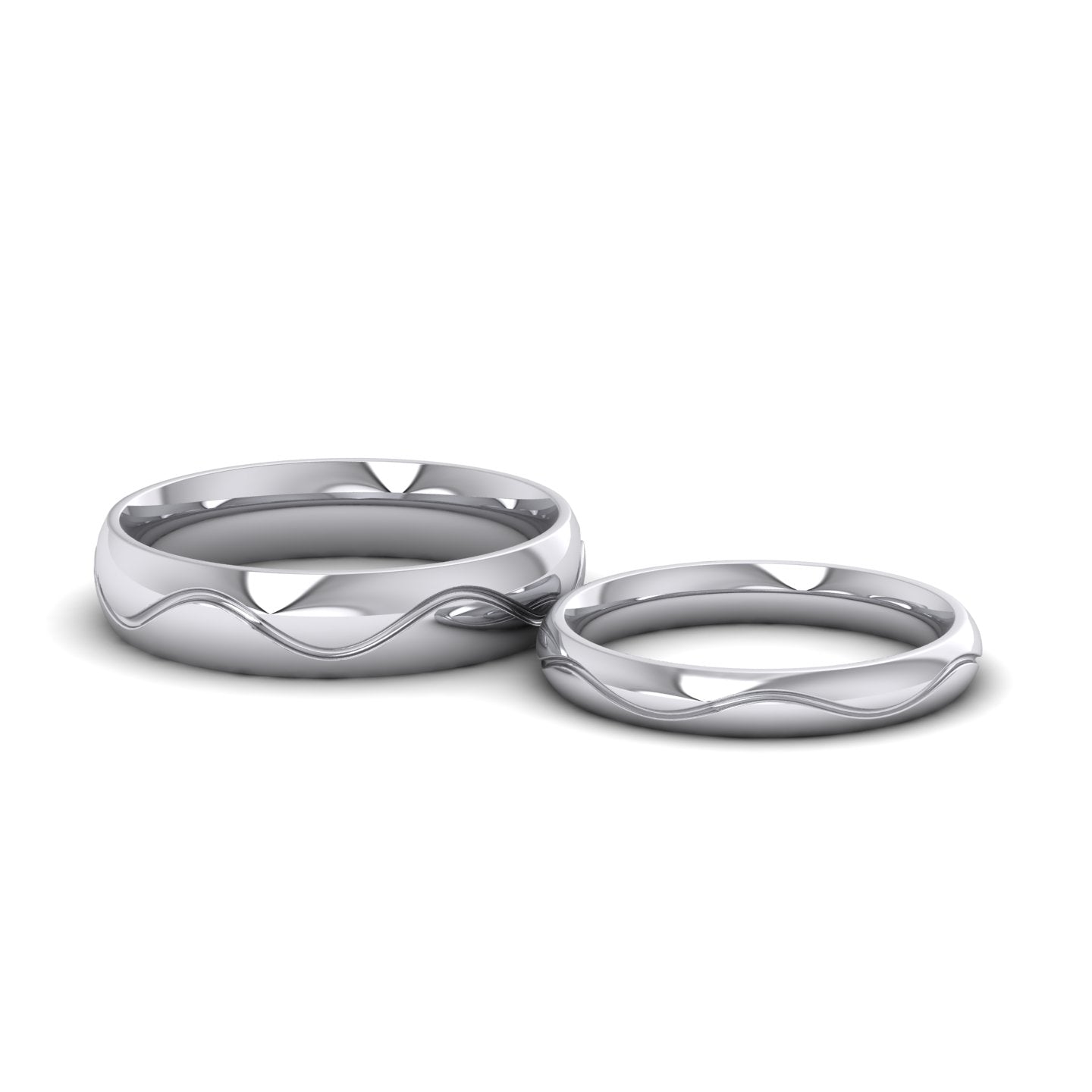 Silver Wedding Rings – dotJewellery.com