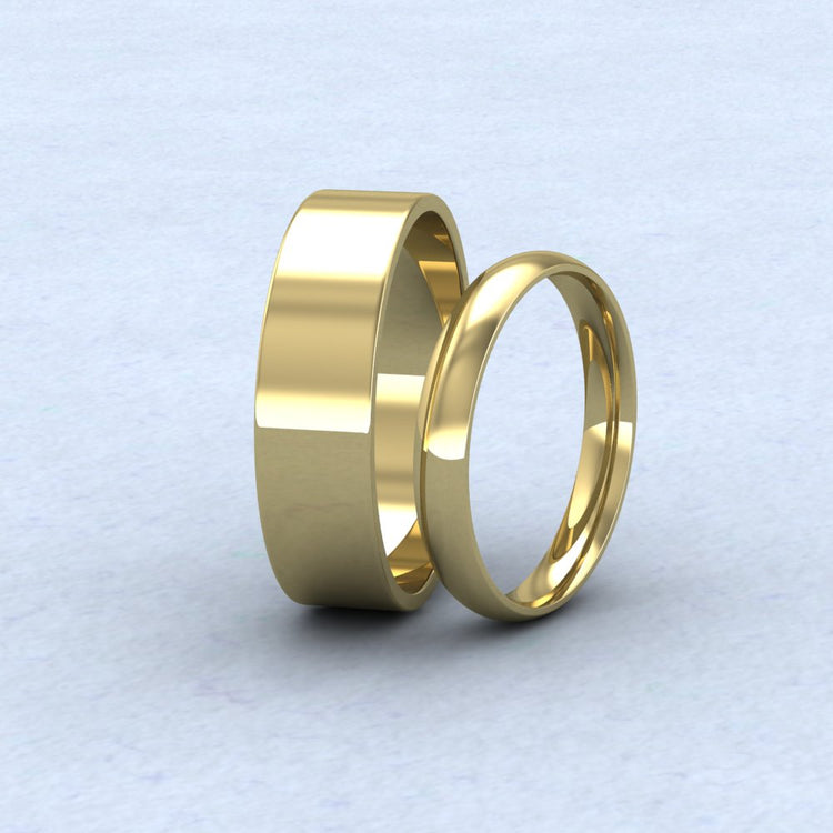 Yellow Gold Wedding Rings For Him – dotJewellery.com