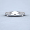 Eight Diamond Set 500 Palladium 3mm Wedding Ring – dotJewellery.com