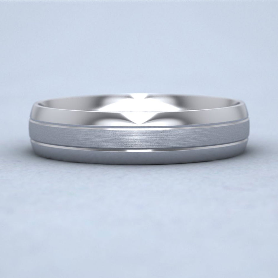 Patterned Wedding Rings For Him – dotJewellery.com